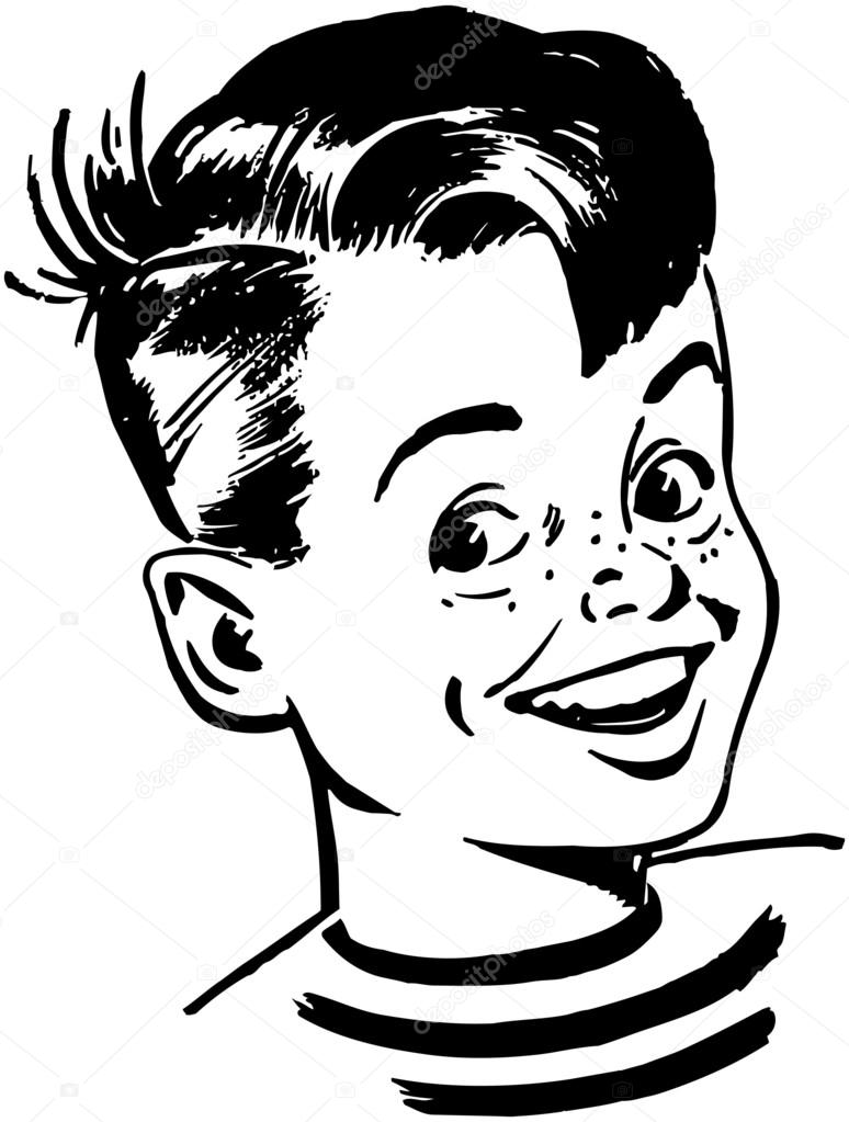 Retro Boy Stock Vector Image by ©RetroClipArt #55675873