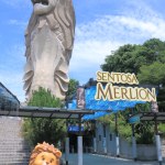 Merlion in Sentosa island Singapore – Stock Editorial Photo ...