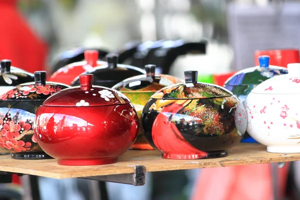 Chinese lacquer ware - Stock Image - Everypixel