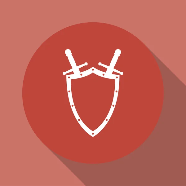 Sword and shield icon Stock Vector Image by ©stalkerstudent #82765352