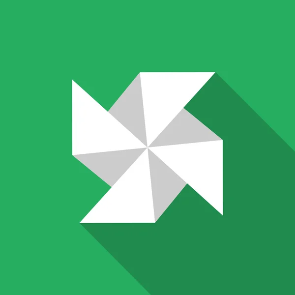 Paper windmill icon - Vector — Stock Vector © stalkerstudent #117228346