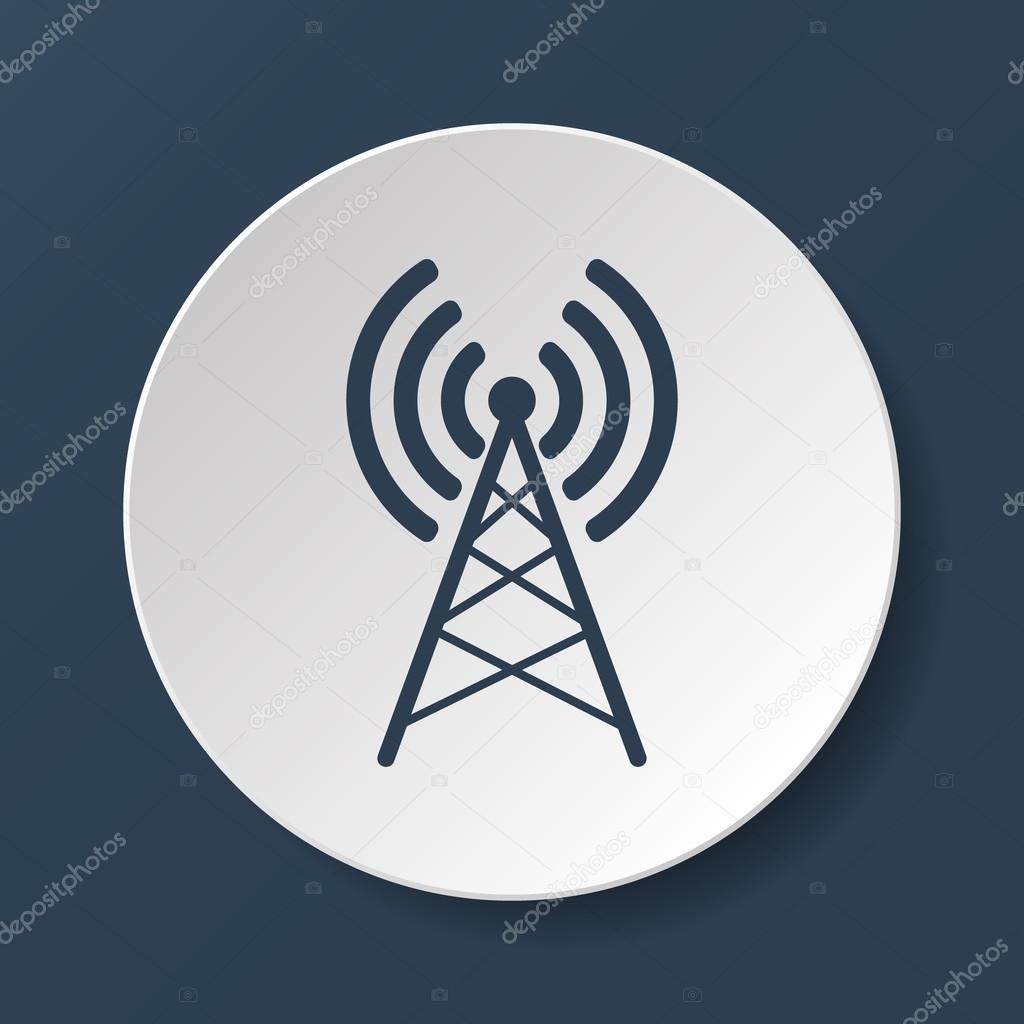 Icono de antena Vector de stock #73611355 de ©stalkerstudent