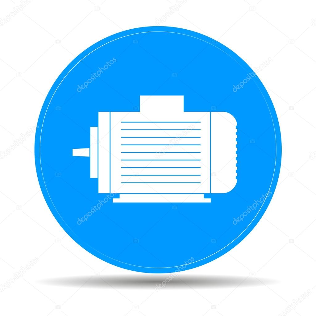 Electric motor icon Stock Vector by ©stalkerstudent 74195245