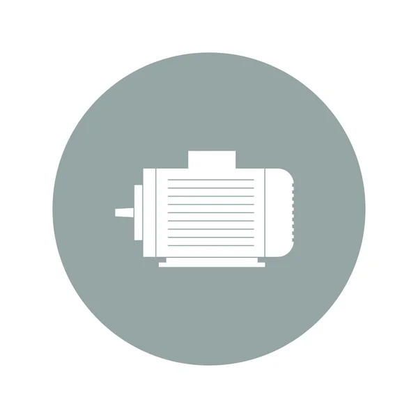 Electric motor icon vector engine symbol power — Stock Vector © moleks ...