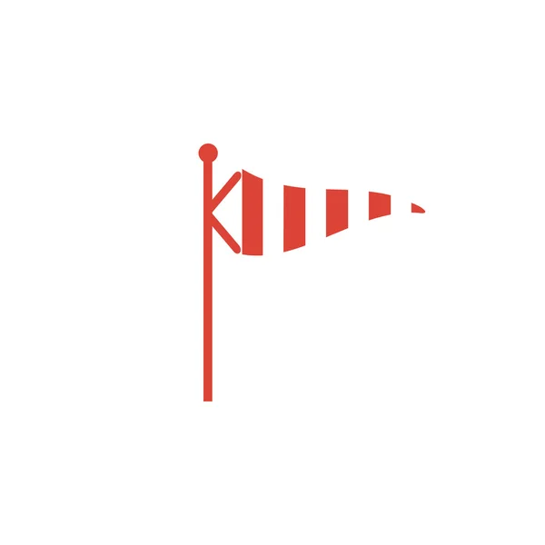 Wind Speed Flag. — Stock Vector © stalkerstudent #90398718