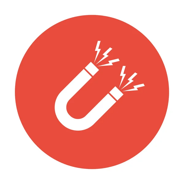 Magnet Symbol. Flat design style. Stock Vector by ©stalkerstudent 95239218