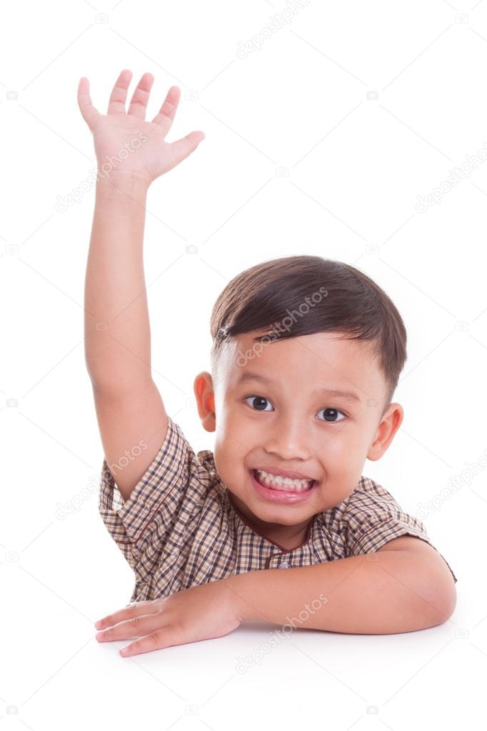 Baby Raising Hand