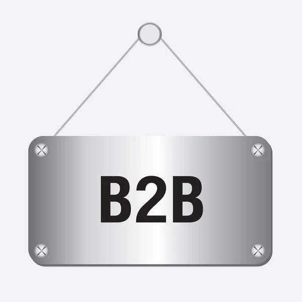 Promo plate hanging on the wall. Vector price tag background — Stock ...