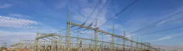 Green high voltage substation Stock Photos, Royalty Free Green high ...