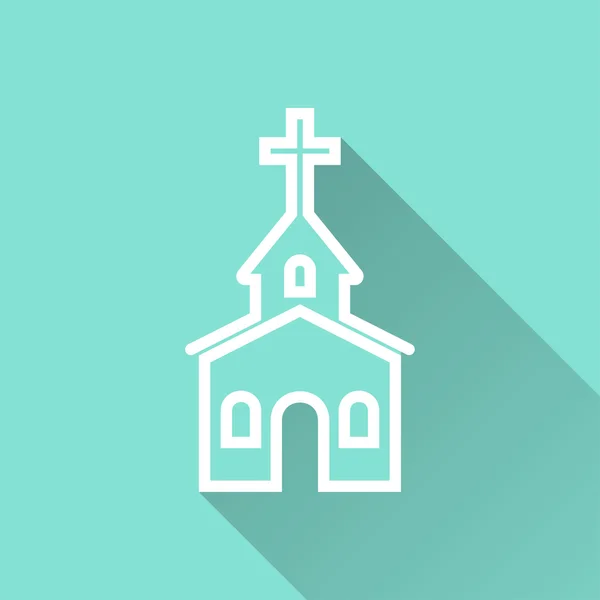 Church - vector icon. Stock Vector by ©lovemask 97976574