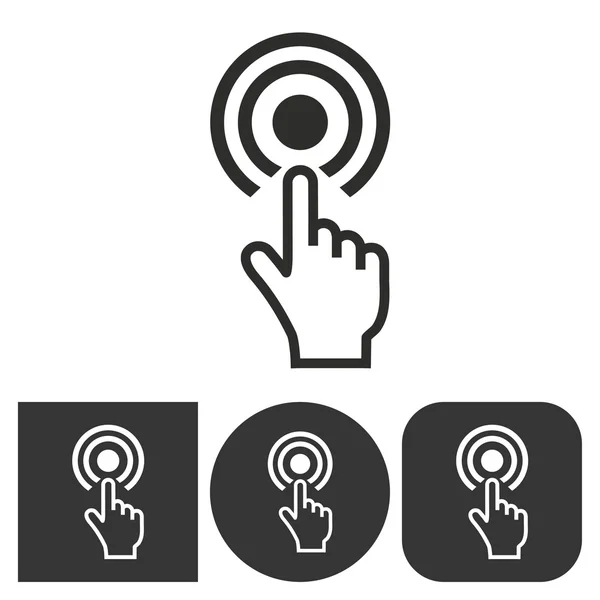 Touch - vector icon. Stock Vector Image by ©lovemask #139798102