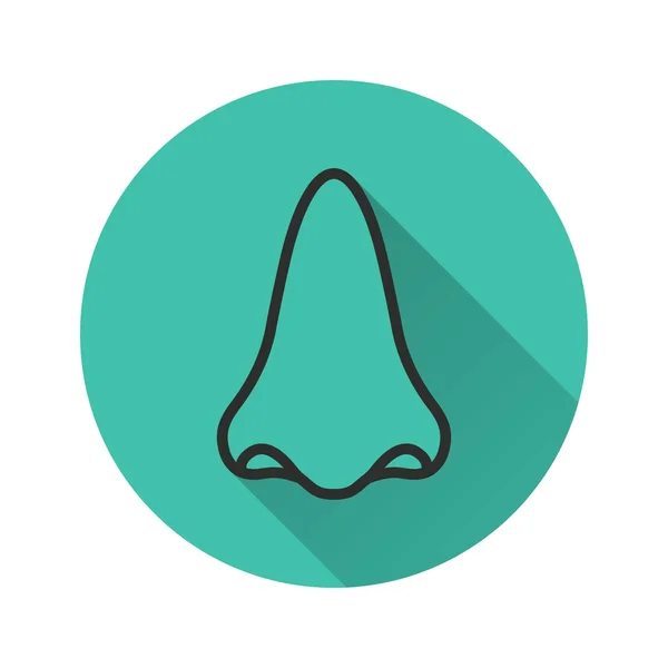 Nose - vector icon — Stock Vector © lovemask #112898206