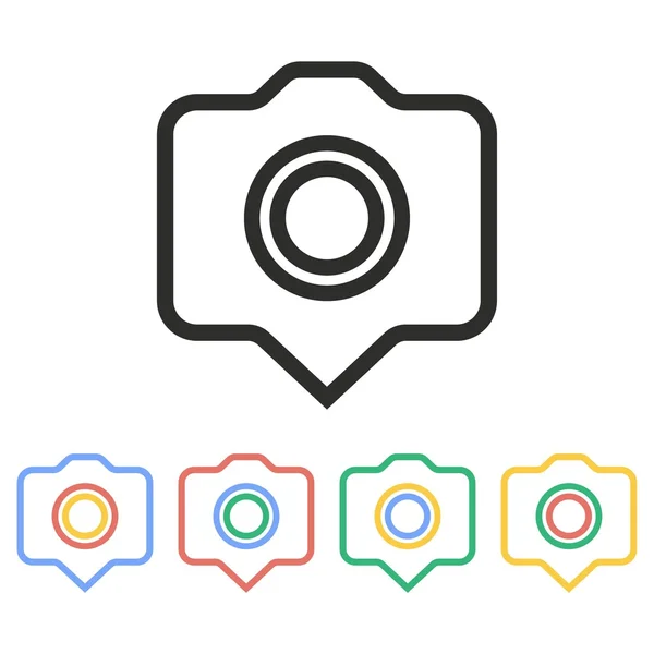 Google photo logo imágenes de stock de arte vectorial | Depositphotos
