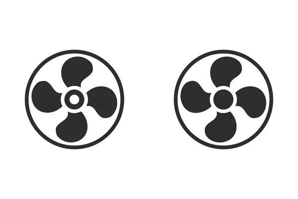 Fan blade clip art | Set of simple fan icon — Stock Vector © lovemask ...