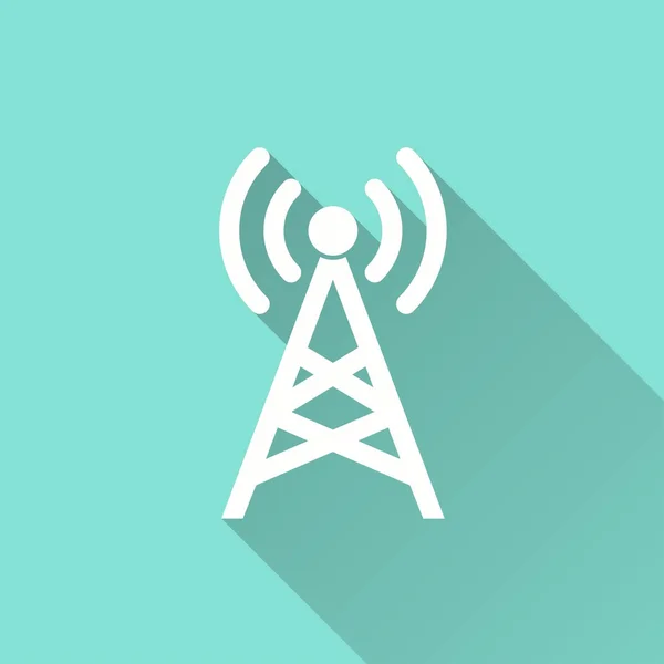 Communication tower - vector icon. Stock Vector by ©lovemask 139442406