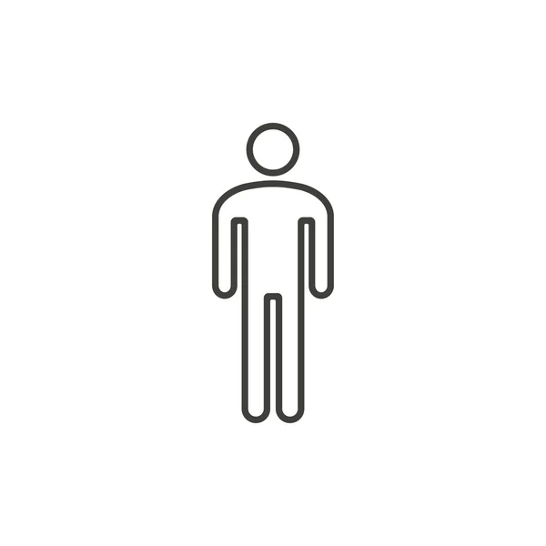 100,000 Man icon outline Vector Images | Depositphotos