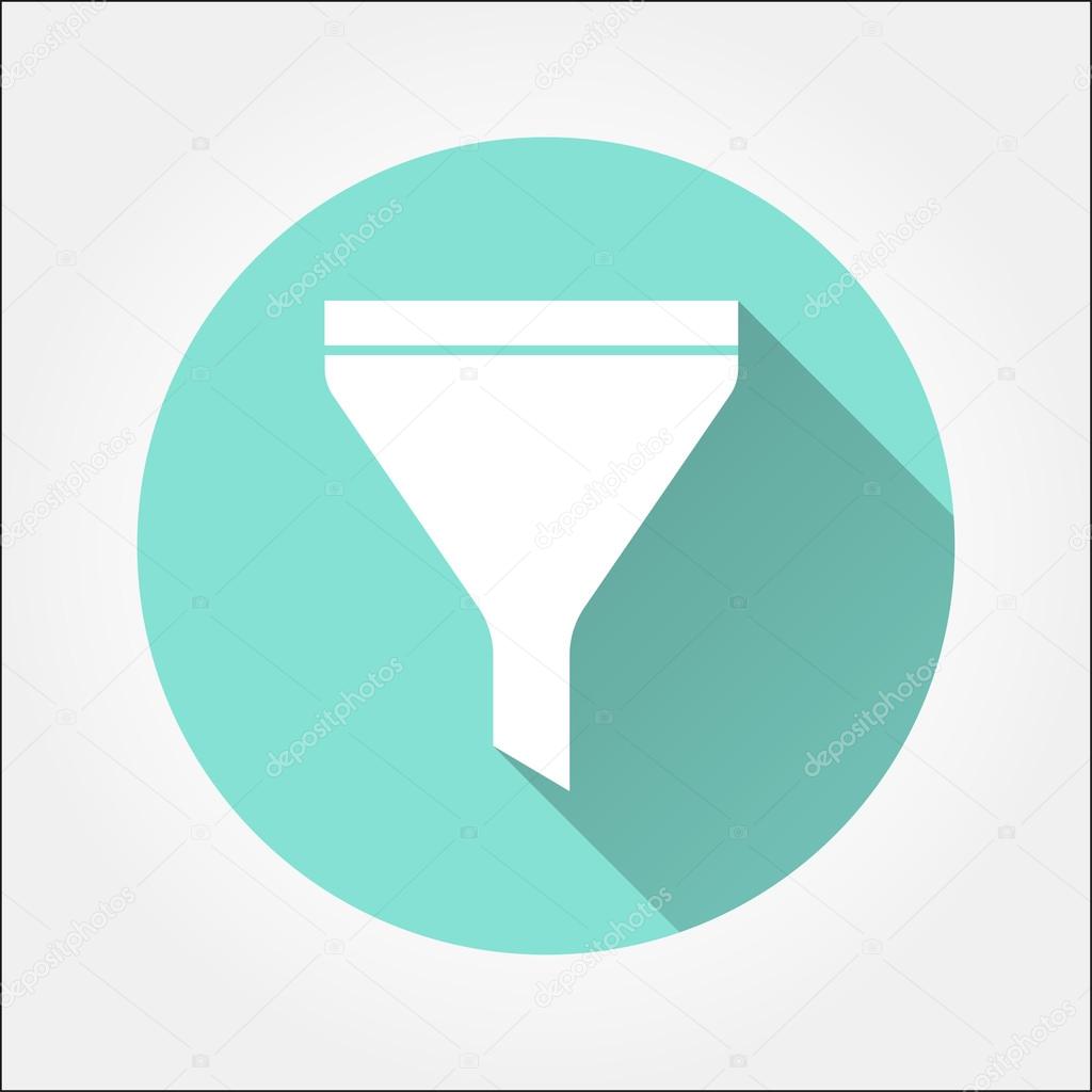 Icono de embudo Vector de stock #80669180 de ©lovemask