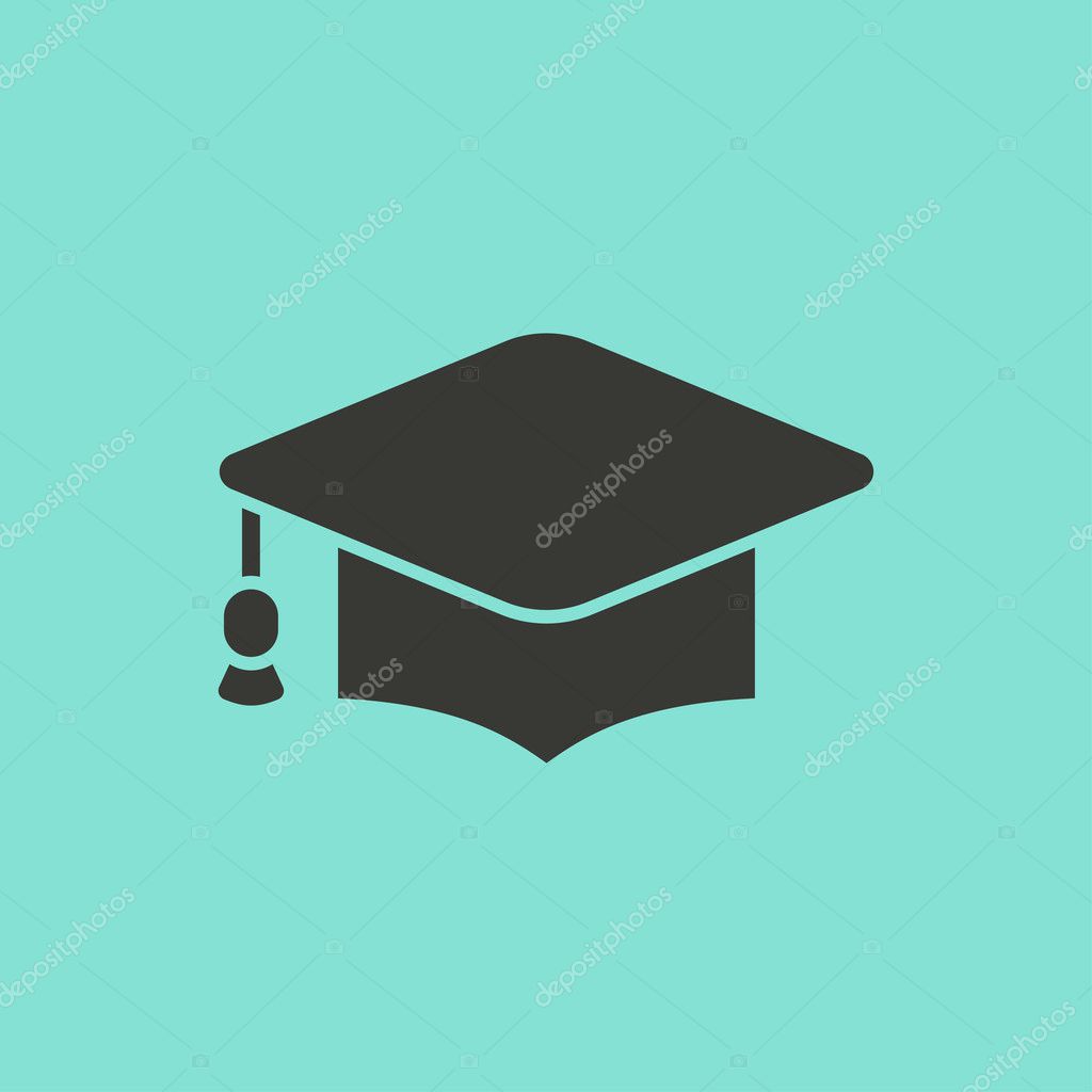 Graduation - vector icon. Stock Vector by ©lovemask 93968602
