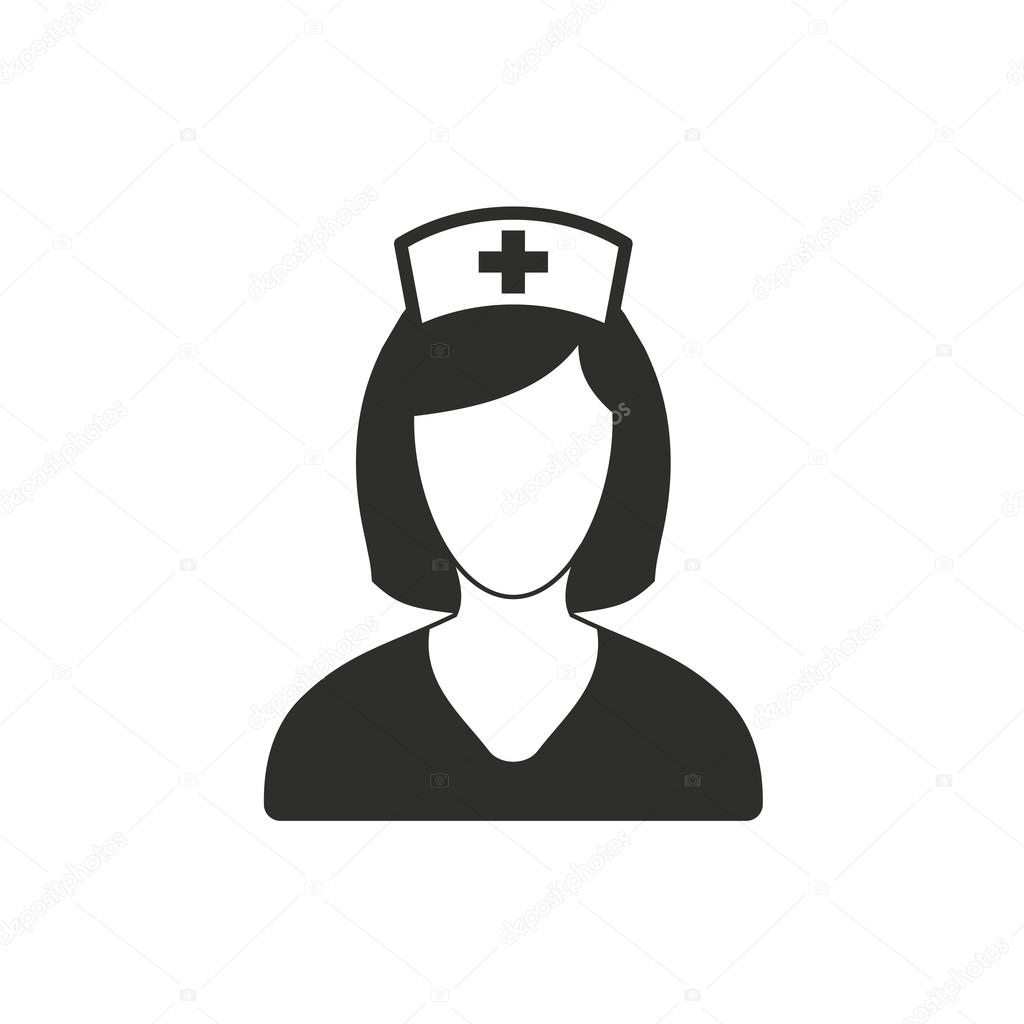 Nurse - vector icon. Stock Vector Image by ©lovemask #97974220