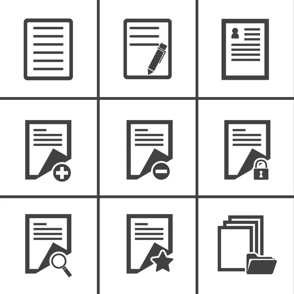 Paper icon — Stock Vector © jacartoon #60295187