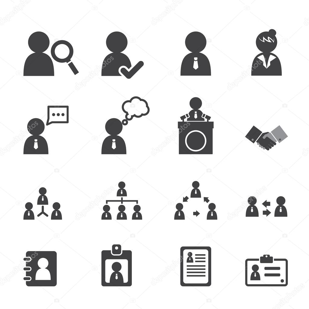 Business persons and users icon Stock Vector Image by ©jacartoon #60178287