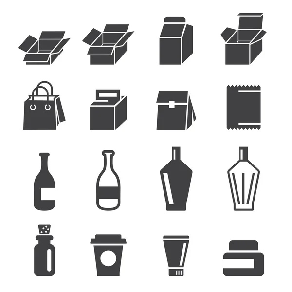 Food packaging icons Vector Art Stock Images | Depositphotos