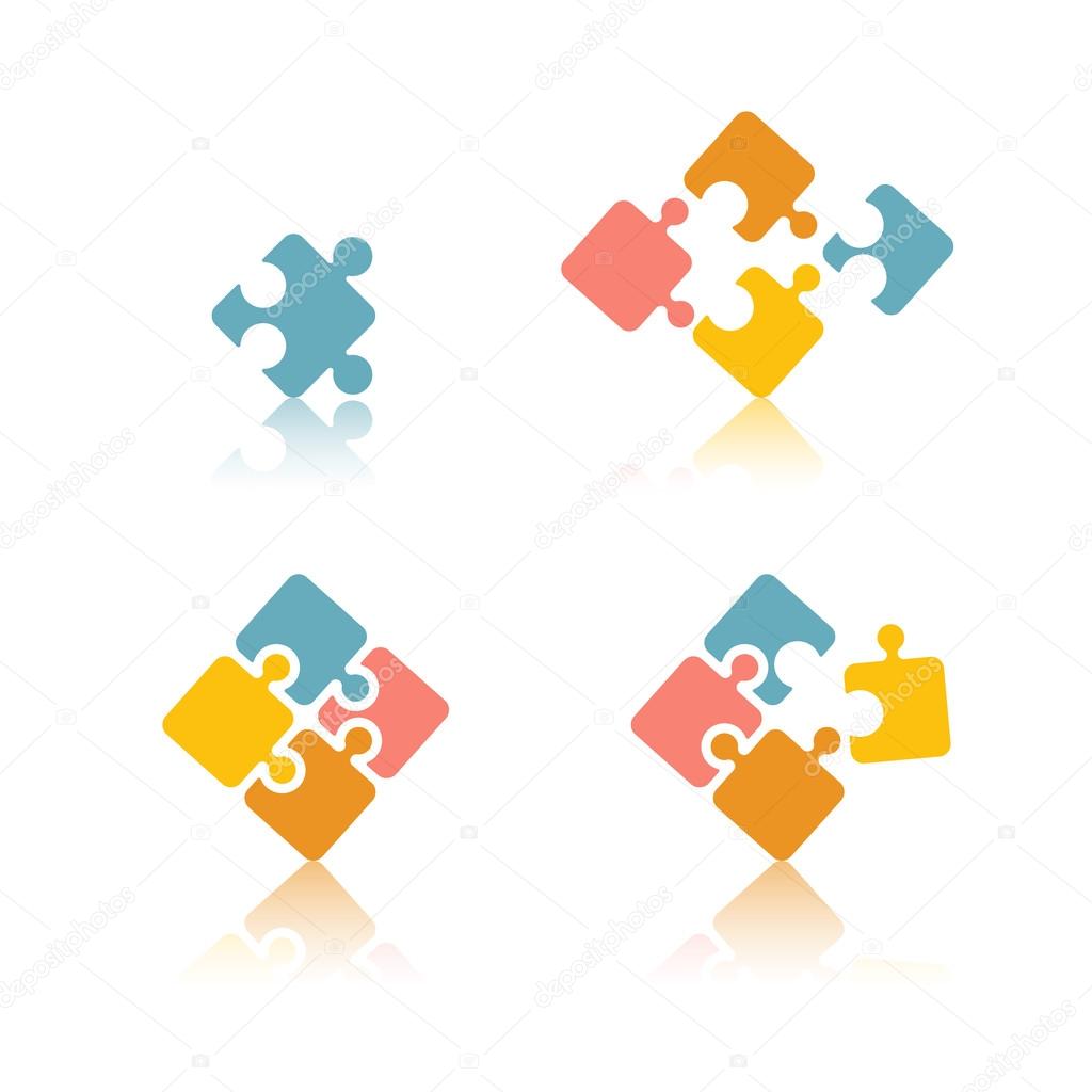 Jigsaw icon Stock Vector Image by ©jacartoon #83540606