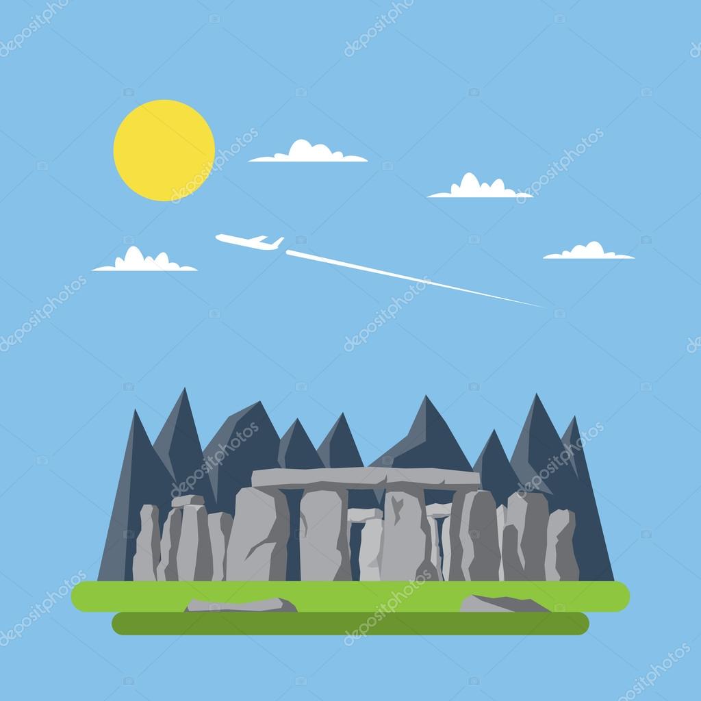 Diseño plano og stonehenge Inglaterra Vector de stock por ©narak0rn ... Diseño plano og stonehenge Inglaterra Vector de stock por ©narak0rn ...