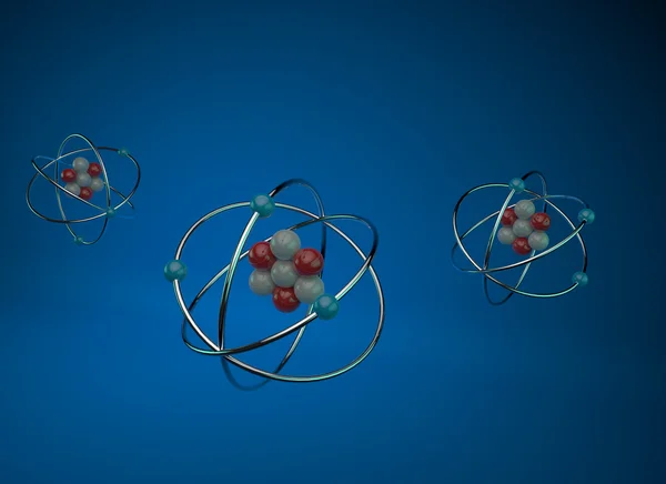 Isolated atom. — Stock Photo © 3dmentat #25083067