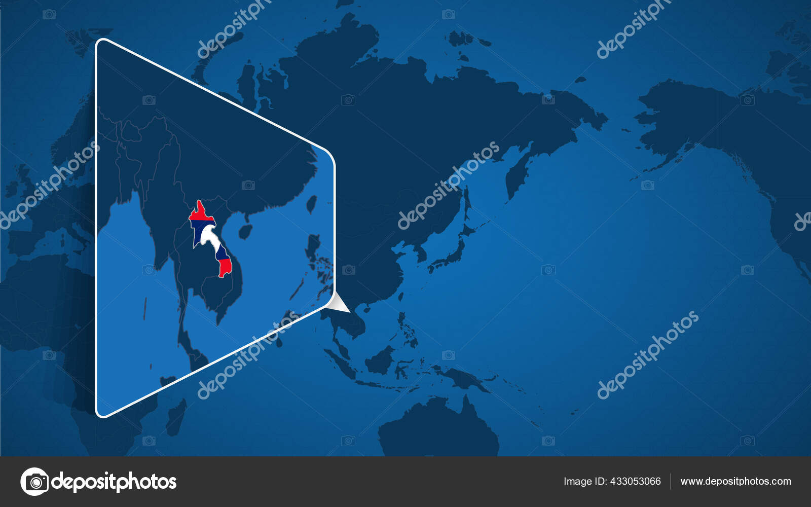 laos world map country