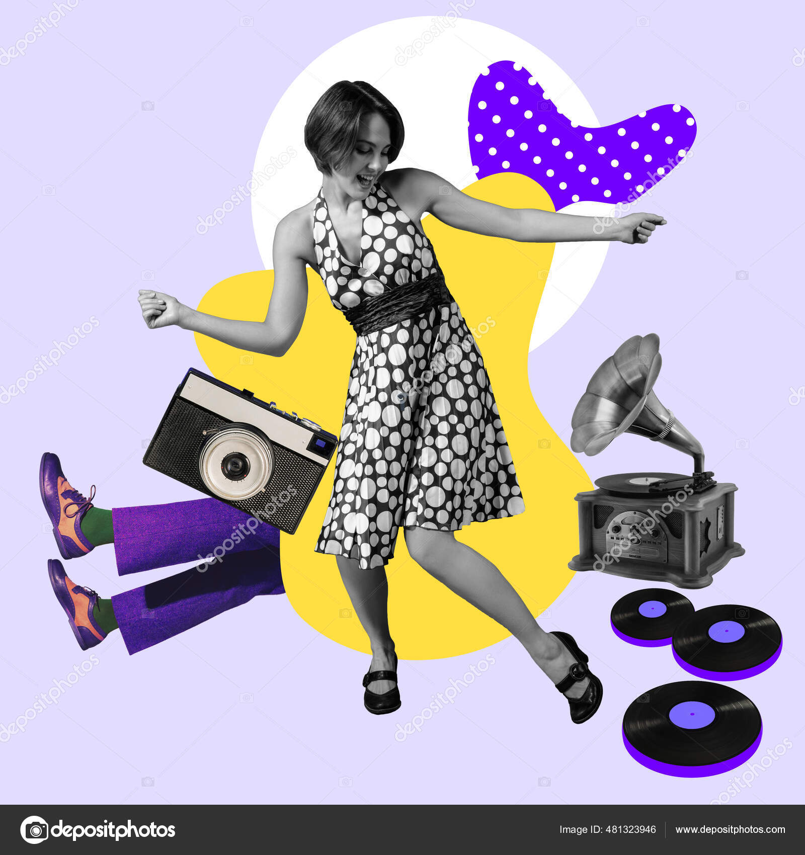 Estilo De Moda Vintage Moderno