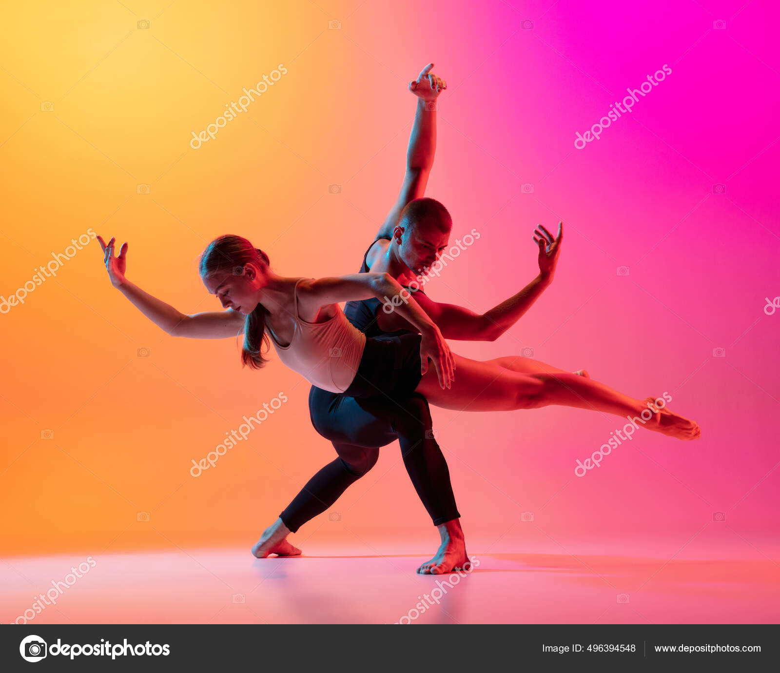 Female Contemporary Dancer