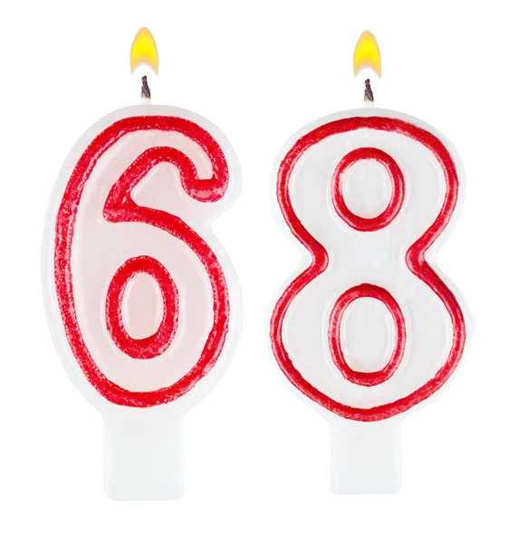Birthday candles number eighty — Stock Photo © Vladvm #61622903