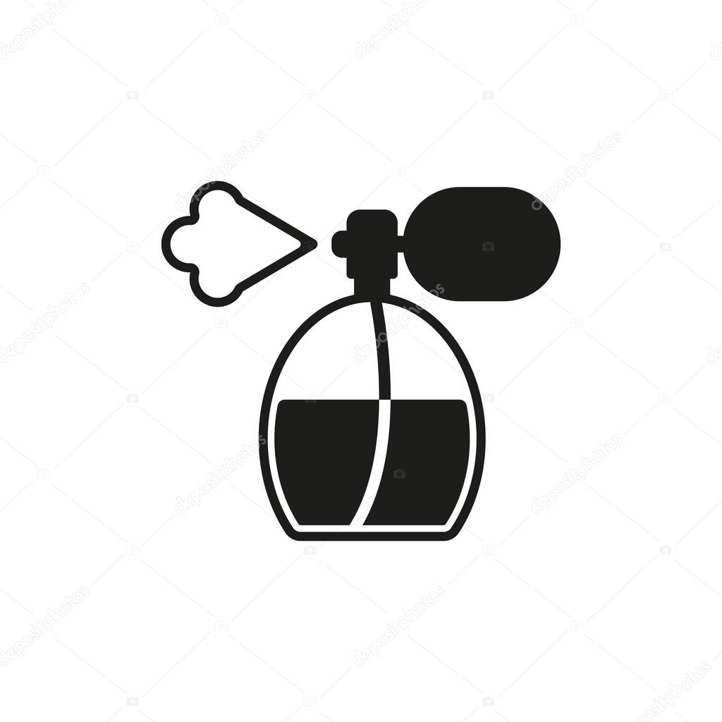 The perfume icon. sprayer symbol. Flat — Stock Vector © Vladvm #76348515