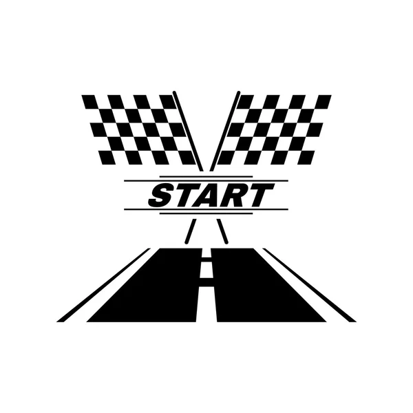 The start icon. Start symbol. Flat — Stock Vector © Vladvm #78095250