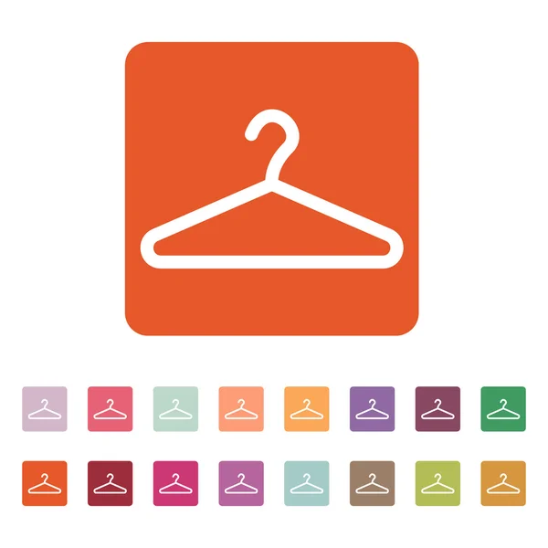 The hanger icon. Coat rack symbol. Flat Stock Vector Image by ©Vladvm ...