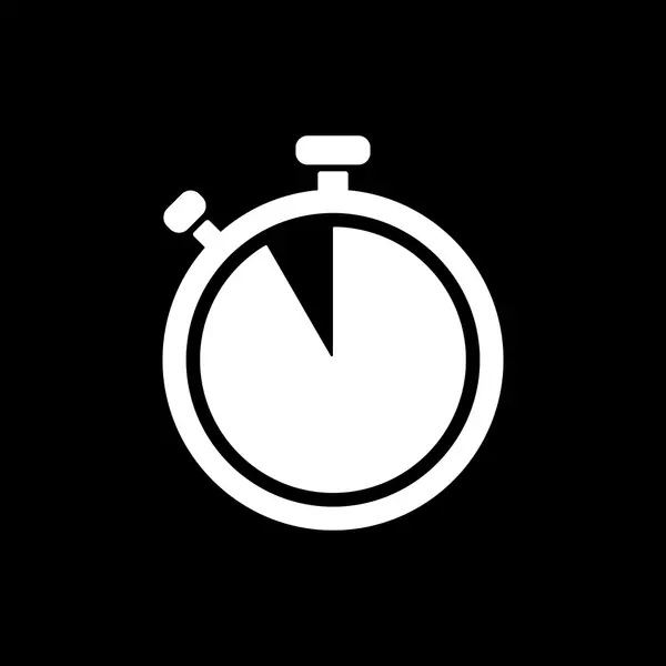 The stopwatch icon. Countdown symbol. Flat — Stock Vector © Vladvm ...