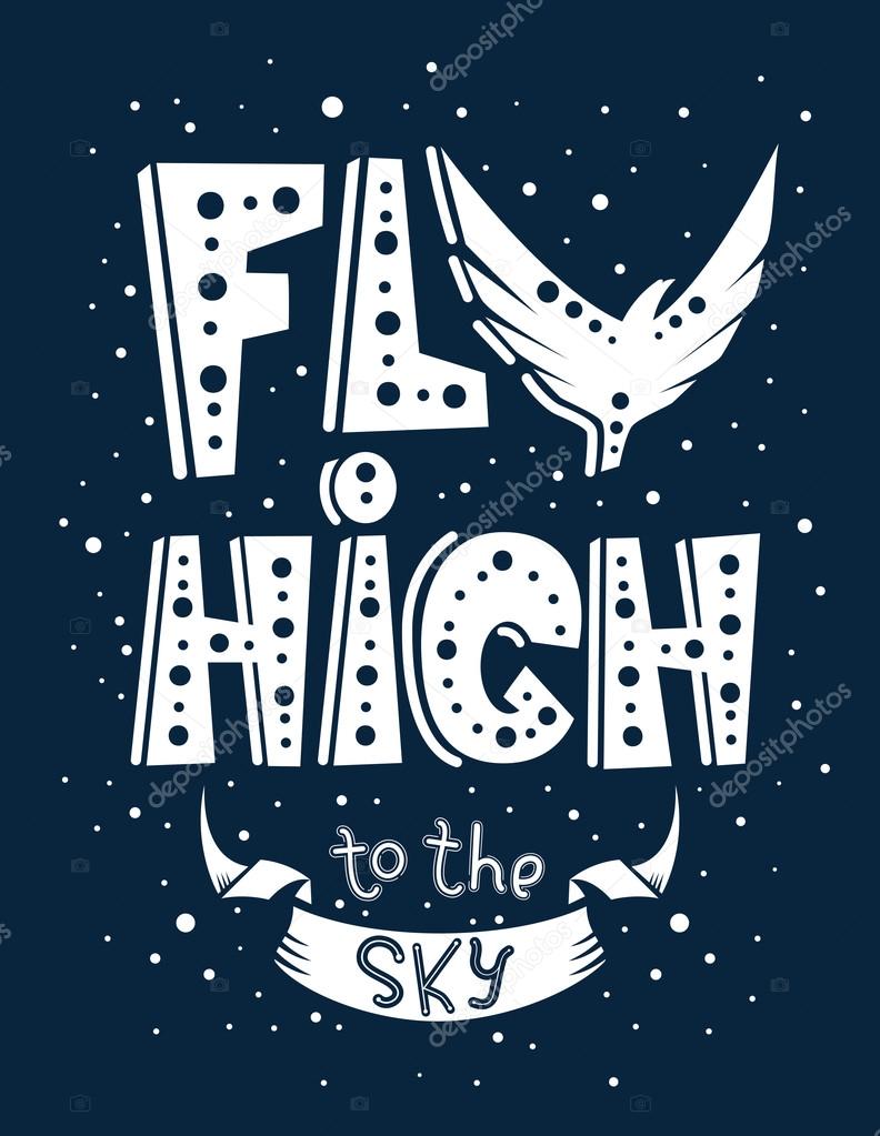 Fly high to the sky Stock Vector Image by ©R-i-s-e- #101236026