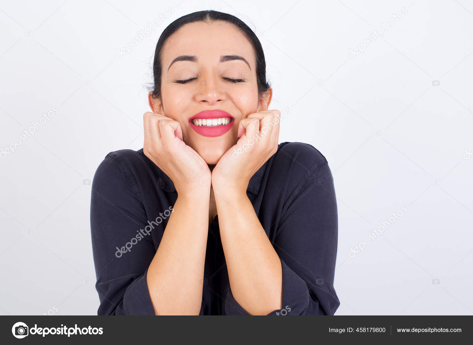 Happy Overwhelmed Face