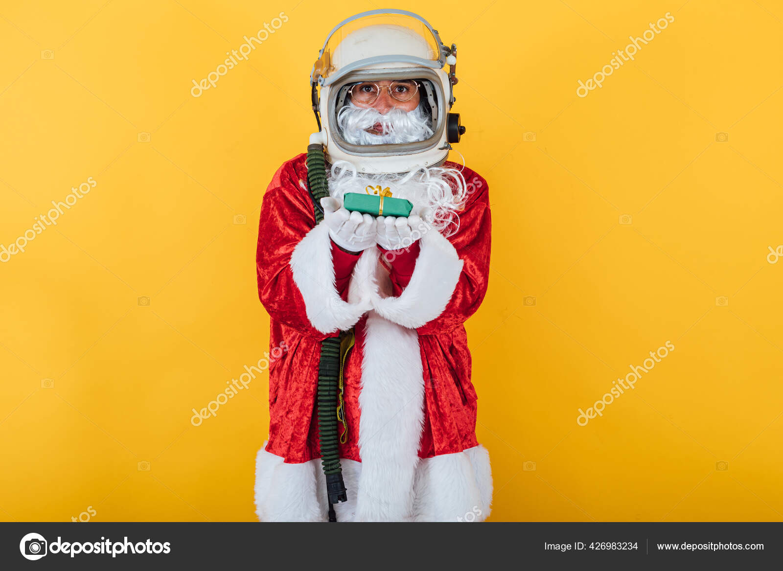 Santa In Nasa Space Suit