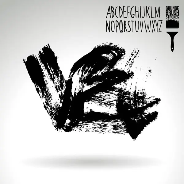 Letras escorrendo imágenes de stock de arte vectorial | Depositphotos