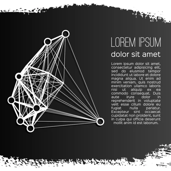 Abstract concept geometric lattice Vector Art Stock Images | Depositphotos