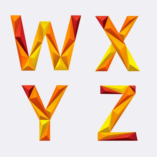 Vector abstract alphabet — Stock Vector © Tohey22 #56051965