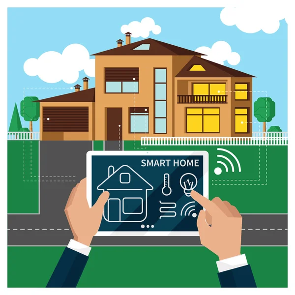 ᐈ Smart home graphics stock illustrations, Royalty Free smart home ...