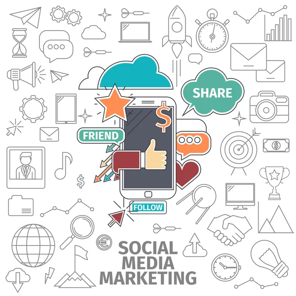 100,000 Social media ads Vector Images | Depositphotos