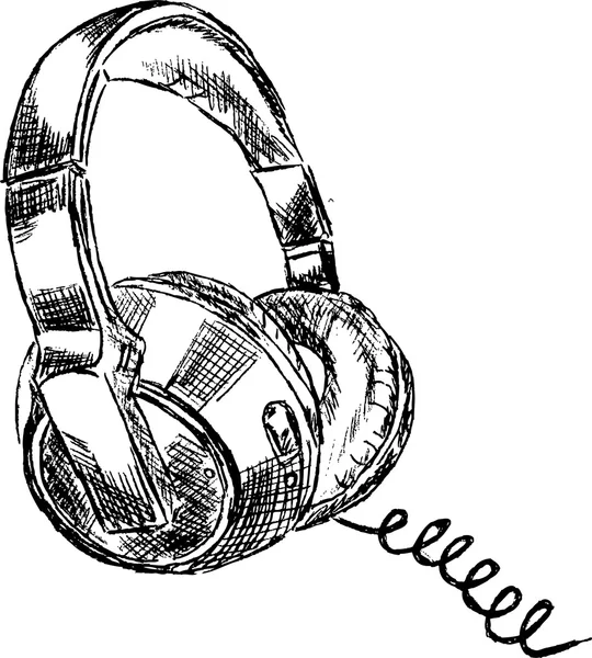 Music headphones sketch — Stock Vector © lhfgraphics #14136054 Music headphones sketch — Stock Vector © lhfgraphics #14136054