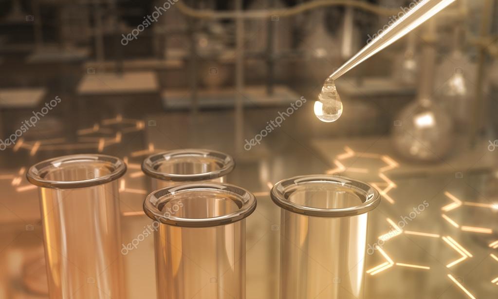 Science test in a laboratory Stock Photo by ©Petrovich99 107432984