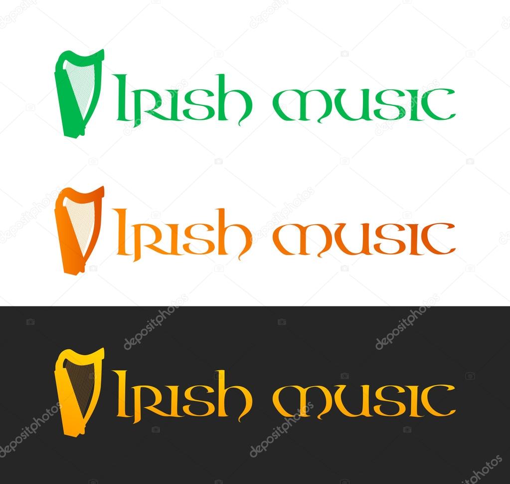 Irish Music Logotype Stock Vector Image by ©moodbringer #63332273
