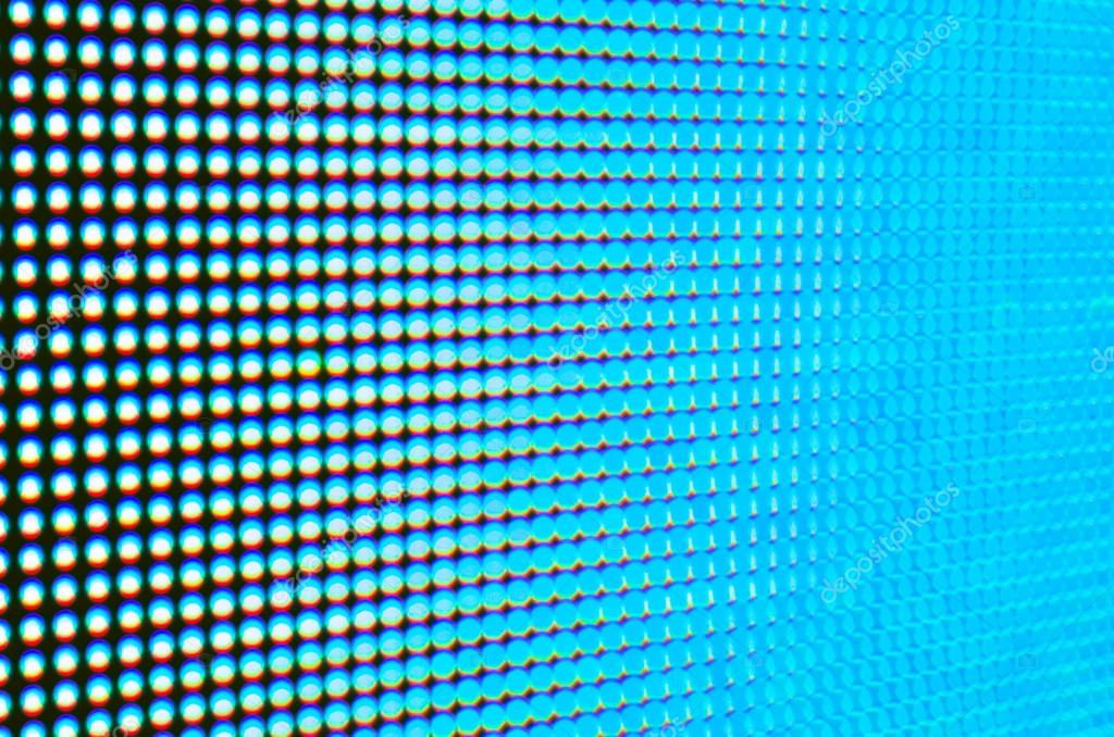 Abstract blur de-focussed blue led screen — Stock Photo © VICHAILAO ...