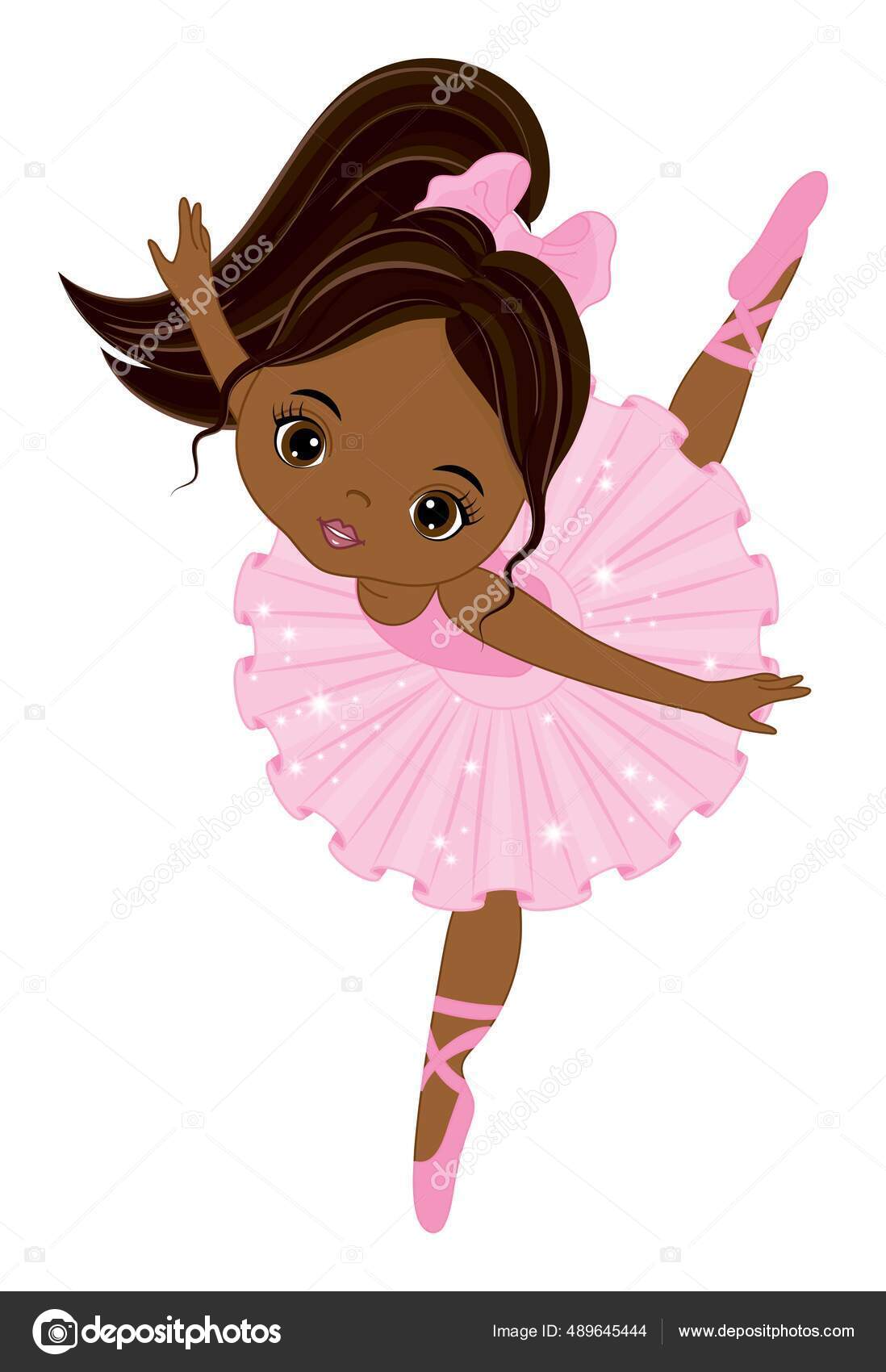 Ballerine Clip Art In Movement